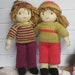Jesse and Josie Doll Knitting Pattern Instant Download - Etsy