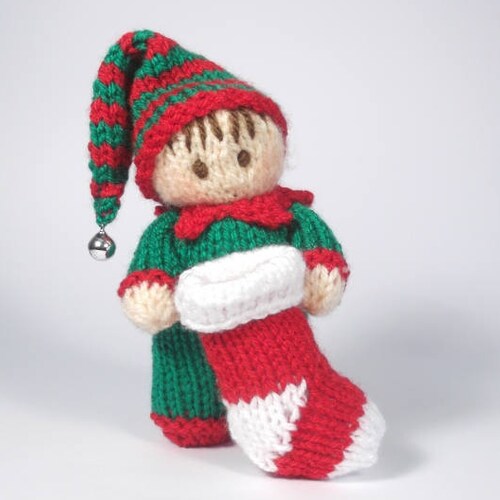 Christmas Tree Doll. Toy Knitting Pattern. Christmas | Etsy