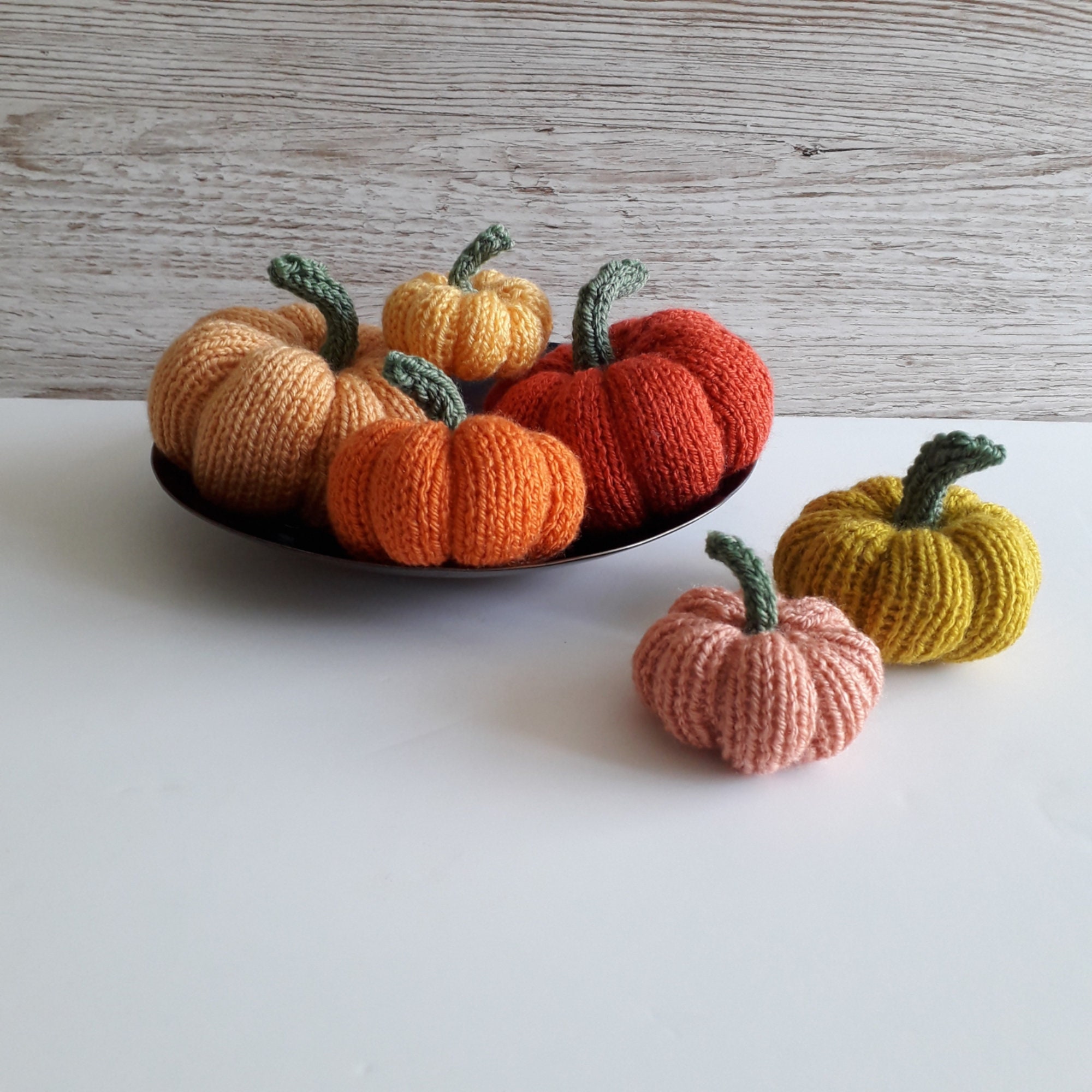 Easy Knitted Pumpkin Pattern Instant Download - Etsy UK