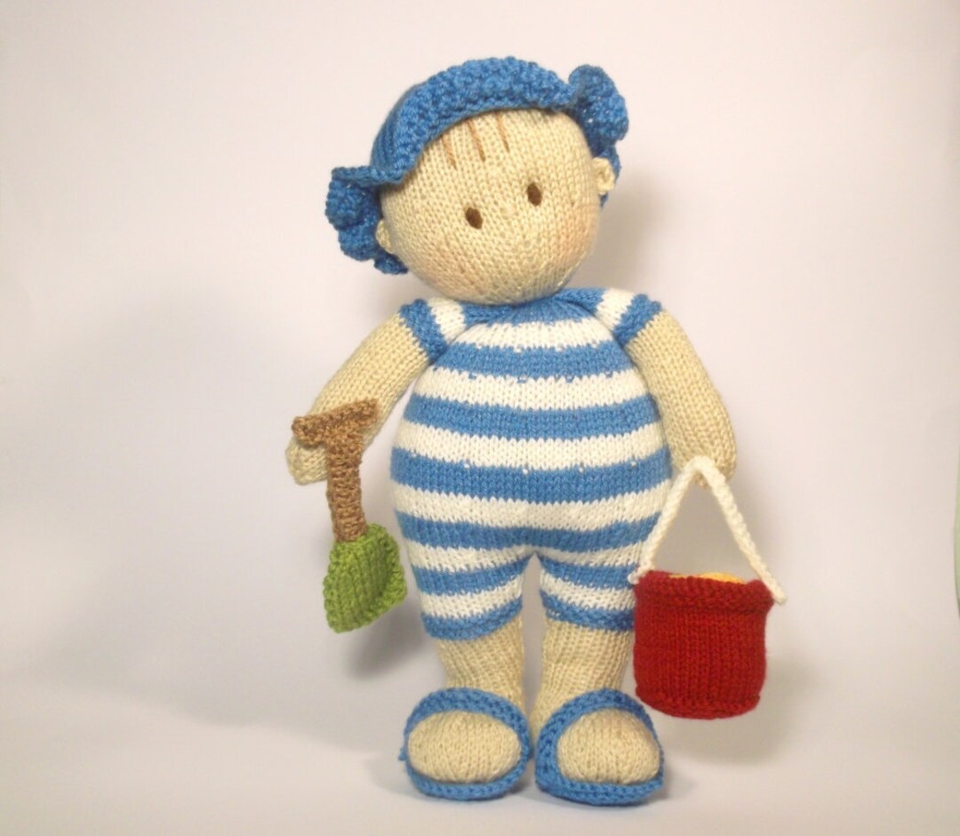 Seaside Jo-jo Doll Knitting Pattern Instant Download - Etsy