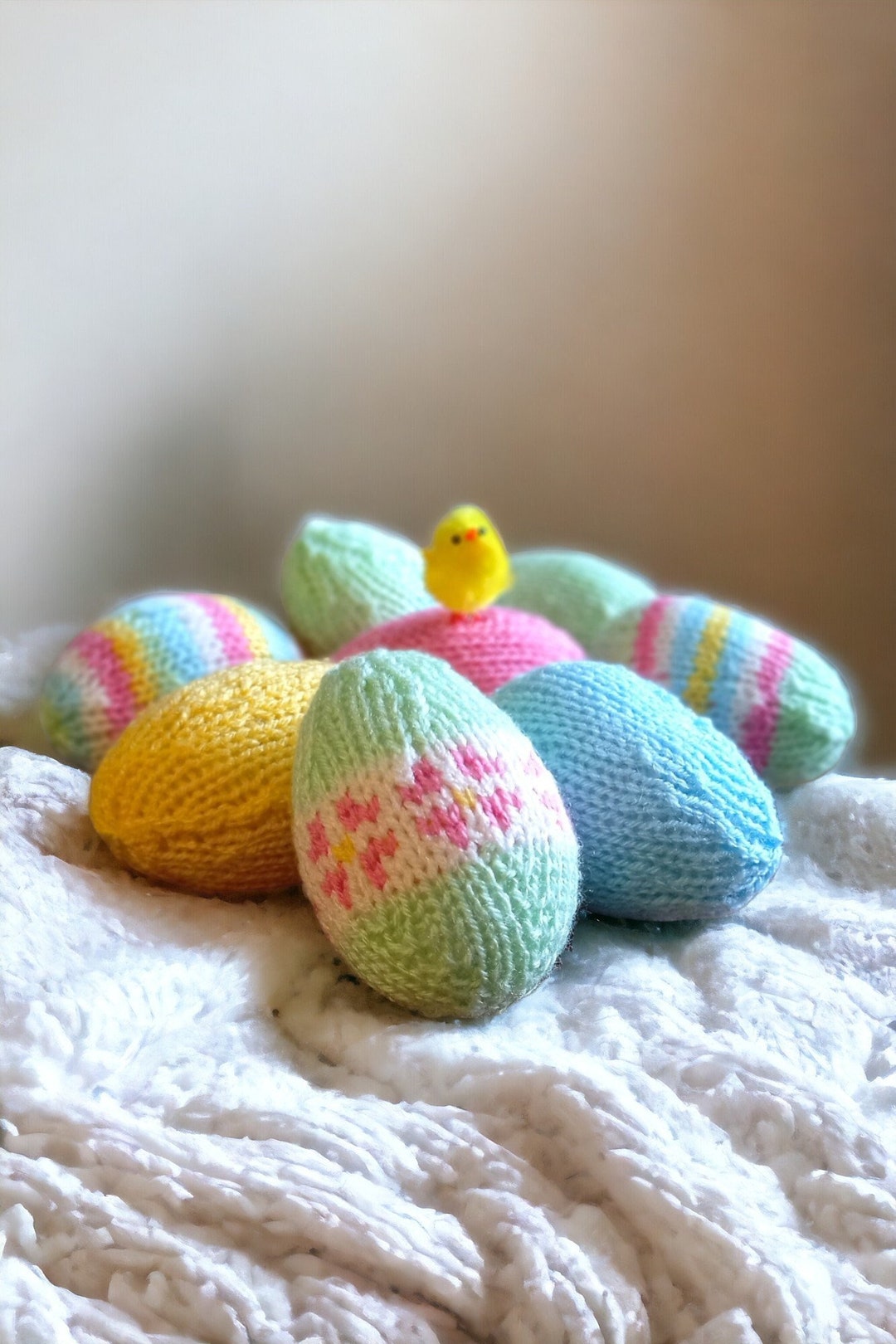 Easter Egg Knitting Pattern Instant Download - Etsy