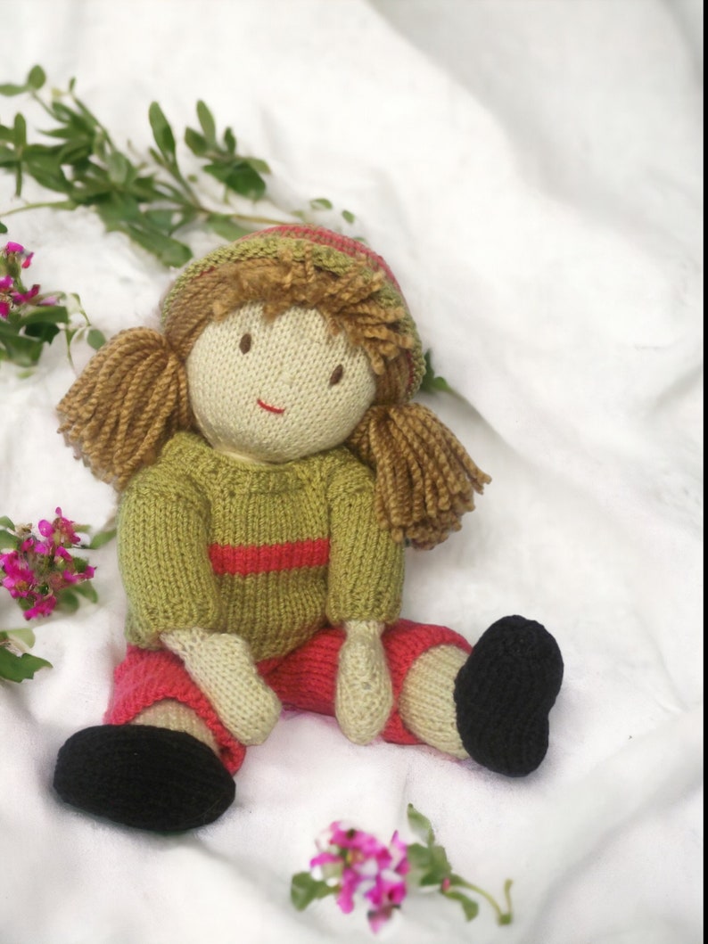Jesse and Josie Doll Knitting Pattern Instant Download - Etsy