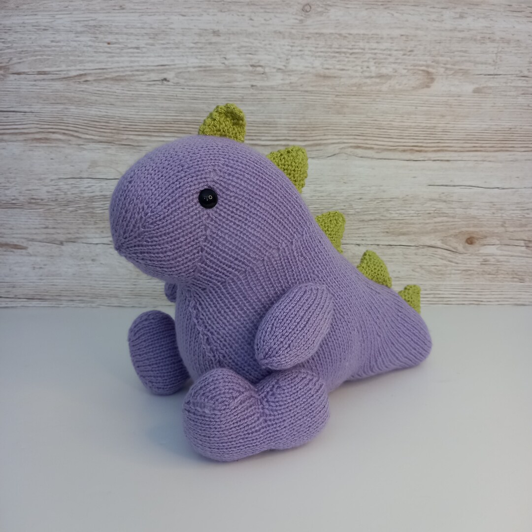 Baby Dinosaur Toy Knitting Pattern - Etsy