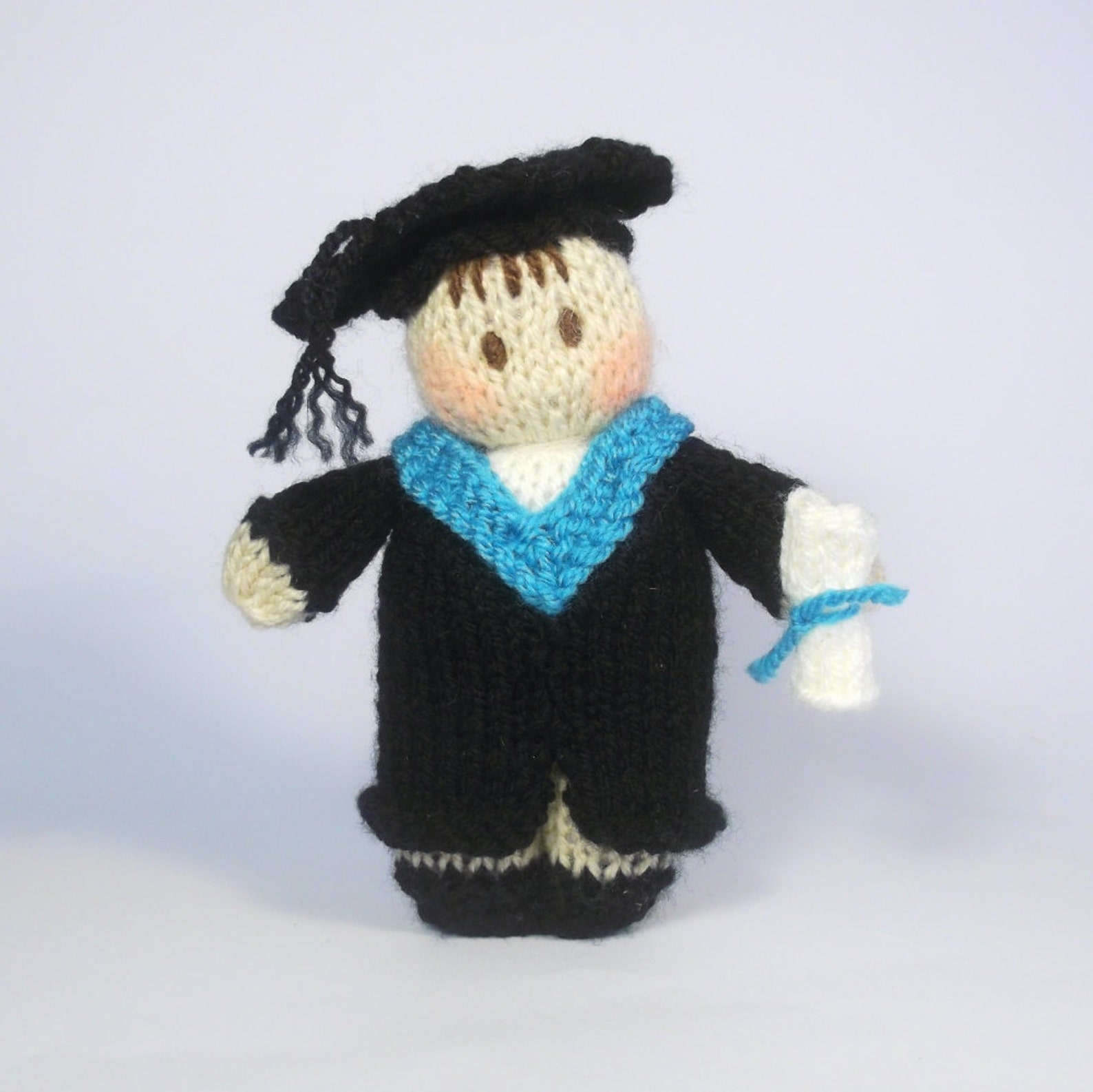 Graduation Doll Knitting Pattern Instant Download - Etsy