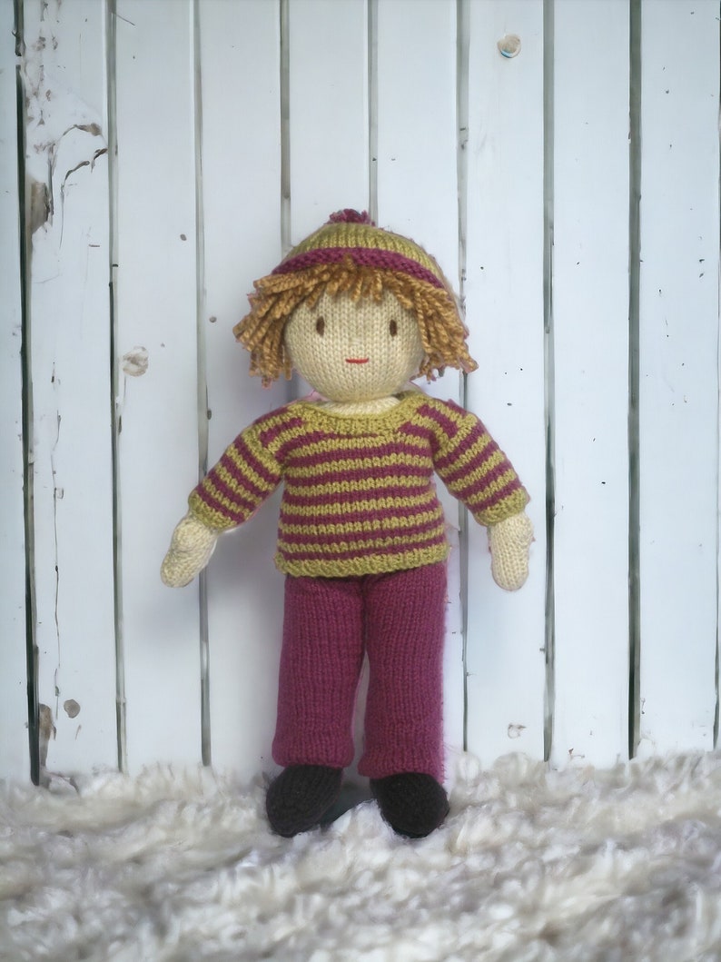 Jesse and Josie Doll Knitting Pattern Instant Download - Etsy