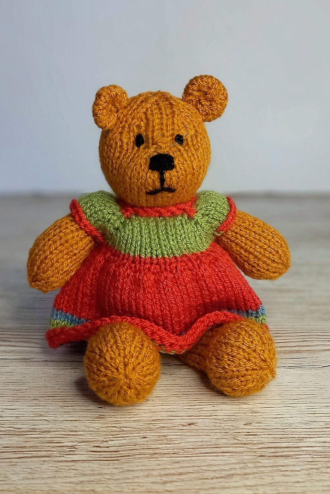 Bitsy Teddy Bears Knitting Pattern Instant Download - Etsy