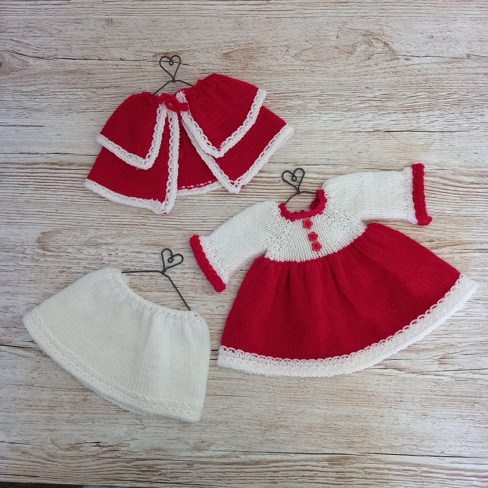Christmas Lilly and May Dolls Knitting Pattern Instant - Etsy