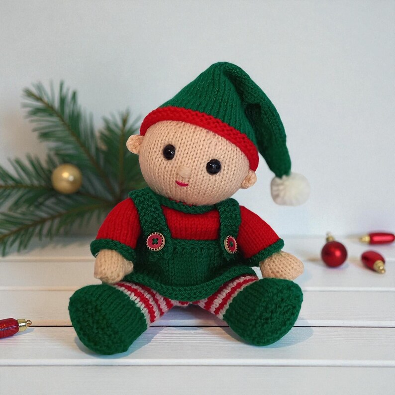 Betsy and Ben Elf Costume Set Instant Download Knitting Pattern - Etsy
