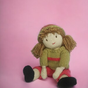 Jesse and Josie Doll Knitting Pattern Instant Download - Etsy