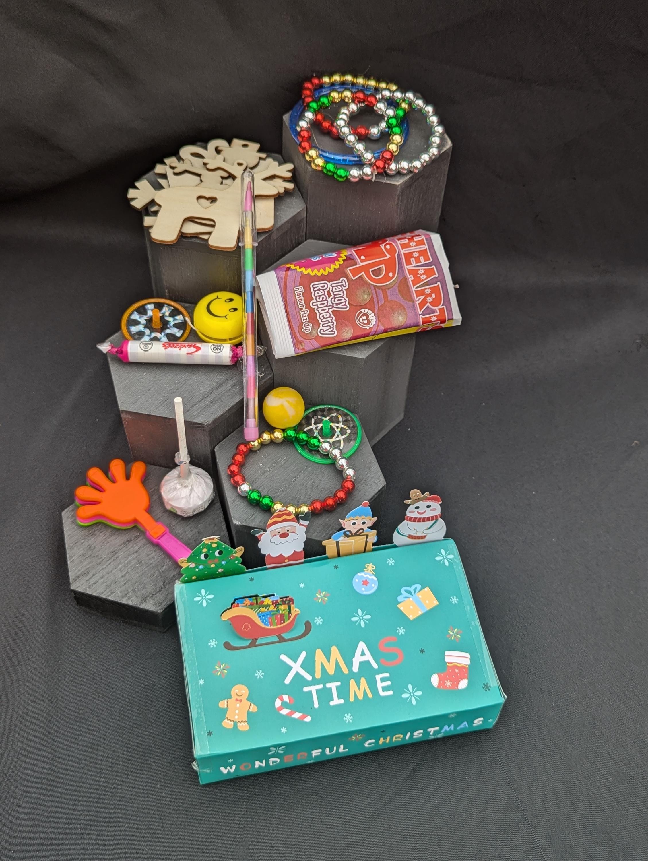 Christmas Lucky Packet for Children Festive Surprise Bag Toys, Treats ...