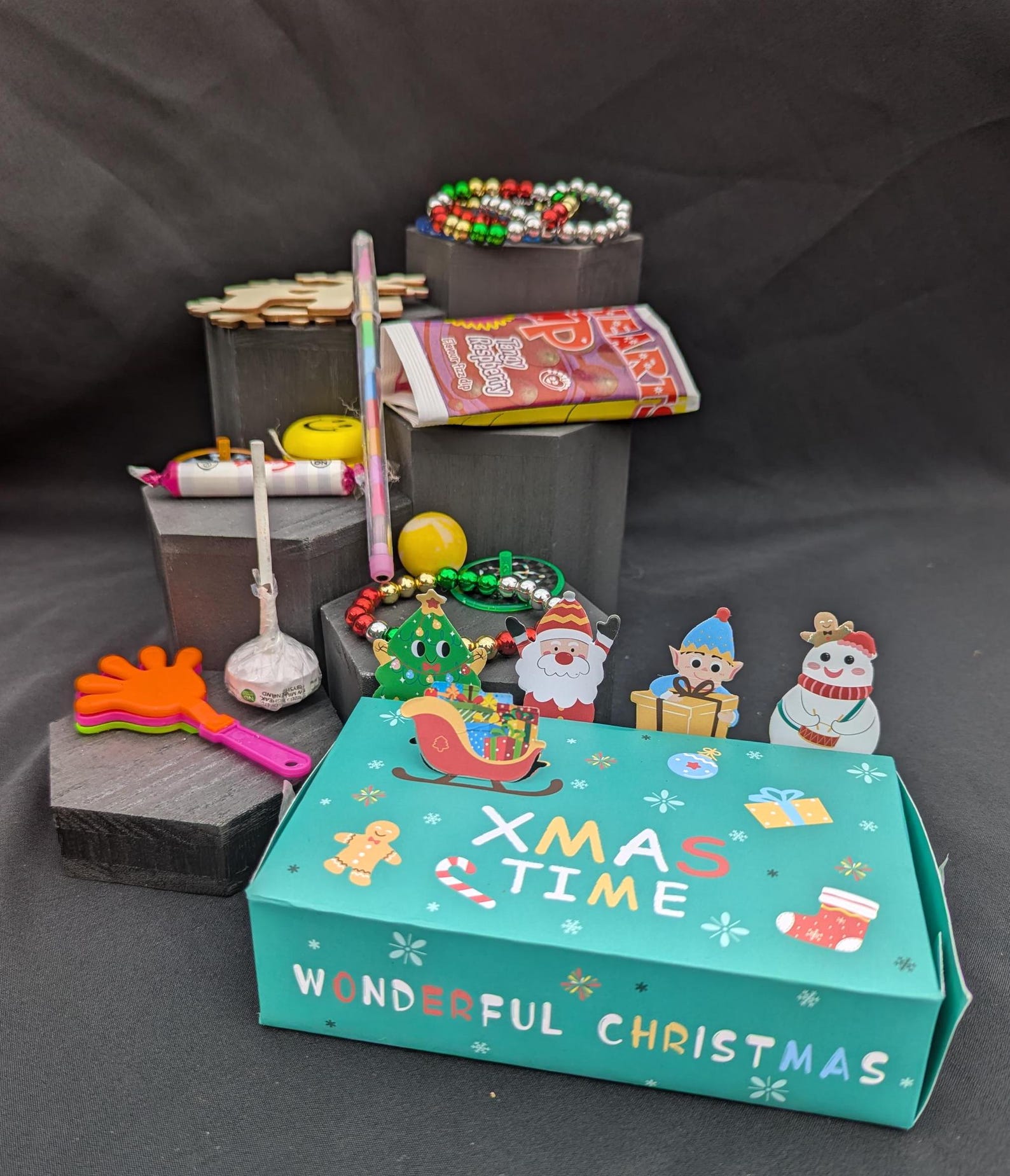 Christmas Lucky Packet for Children Festive Surprise Bag Toys, Treats ...