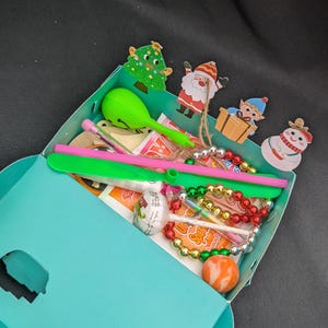 Christmas Lucky Packet for Children Festive Surprise Bag Toys, Treats ...