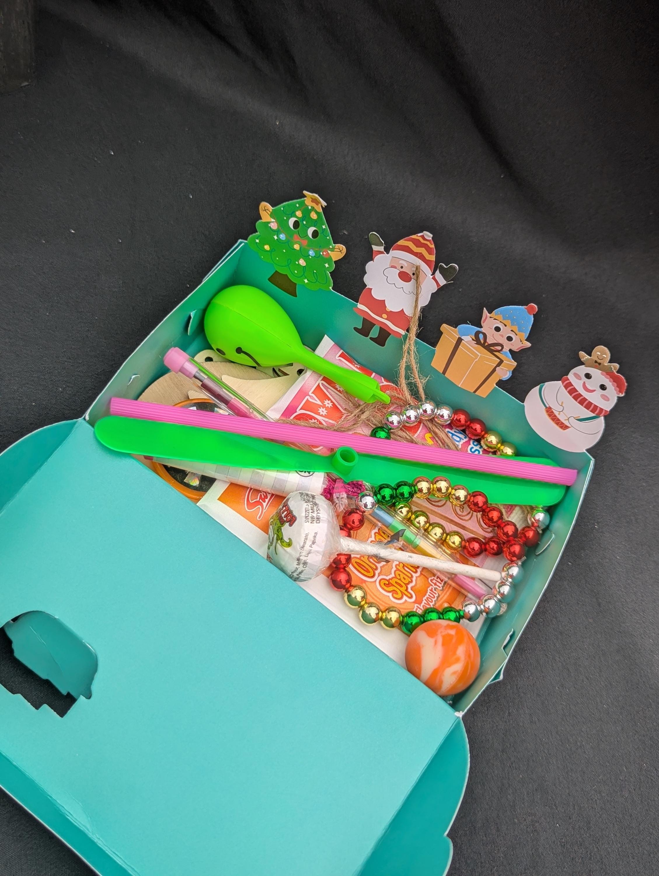 Christmas Lucky Packet for Children Festive Surprise Bag Toys, Treats ...