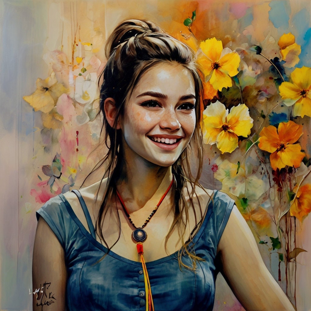 Custom Digital Portraits the Perfect Gift, Custom Illustration ...