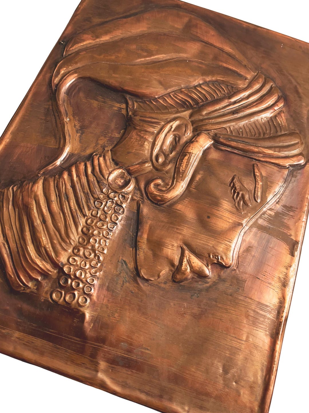 Embossed Copper Relief Wall Art - Etsy