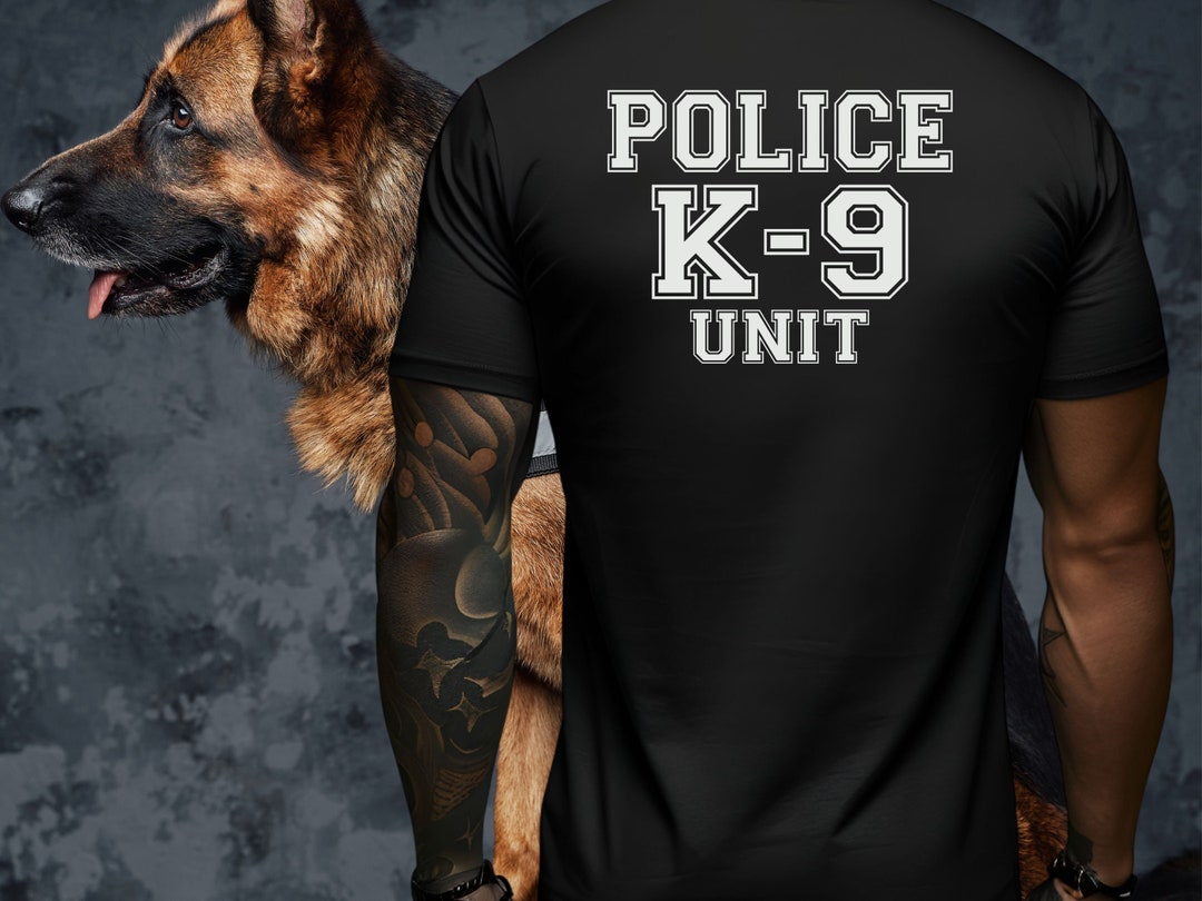German Shepherd Shirt, Police K-9 Unit, Police Office Shirt, First ...