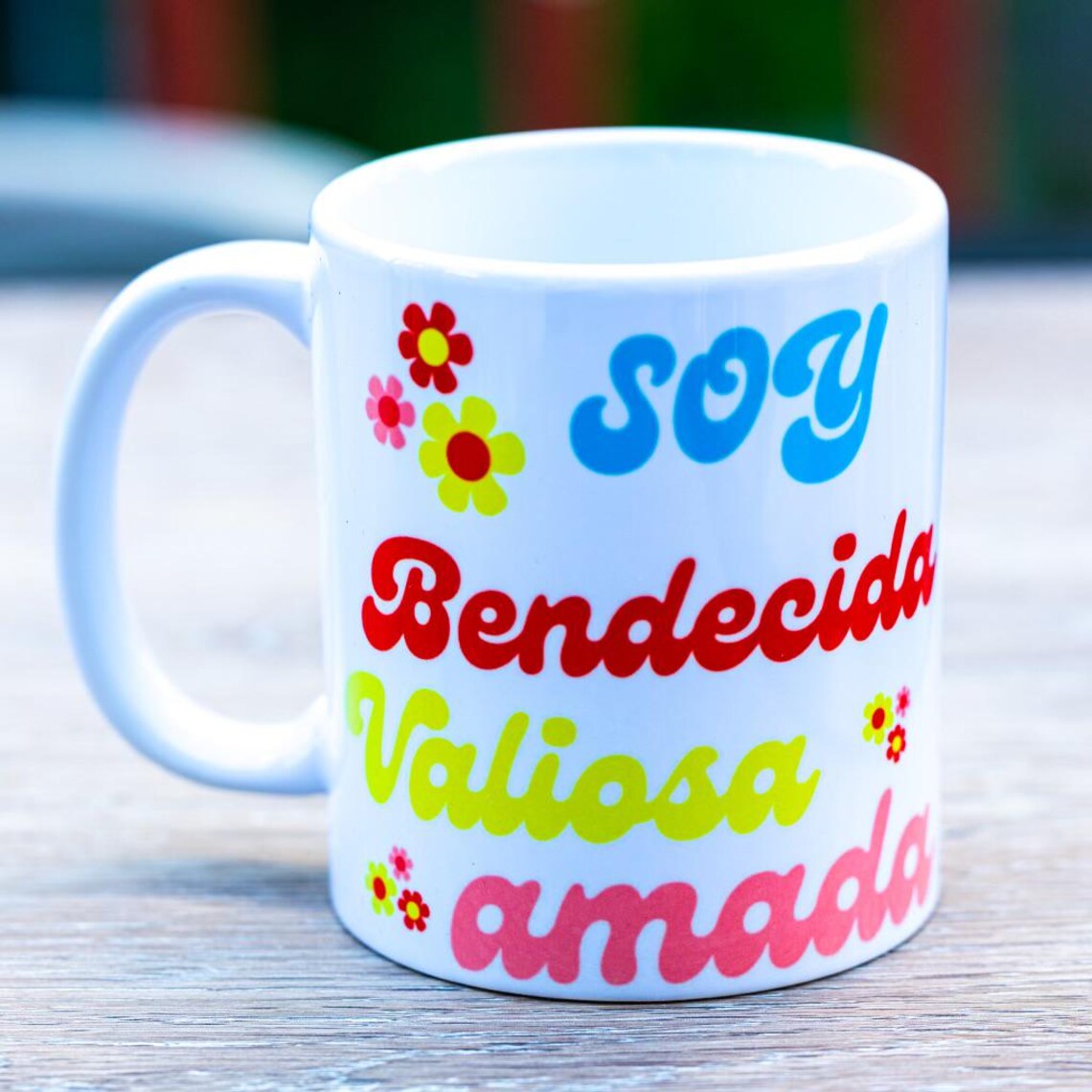 Caja De Regalo Con Taza: Soy Bendecida, Valiosa Y Amada - Etsy