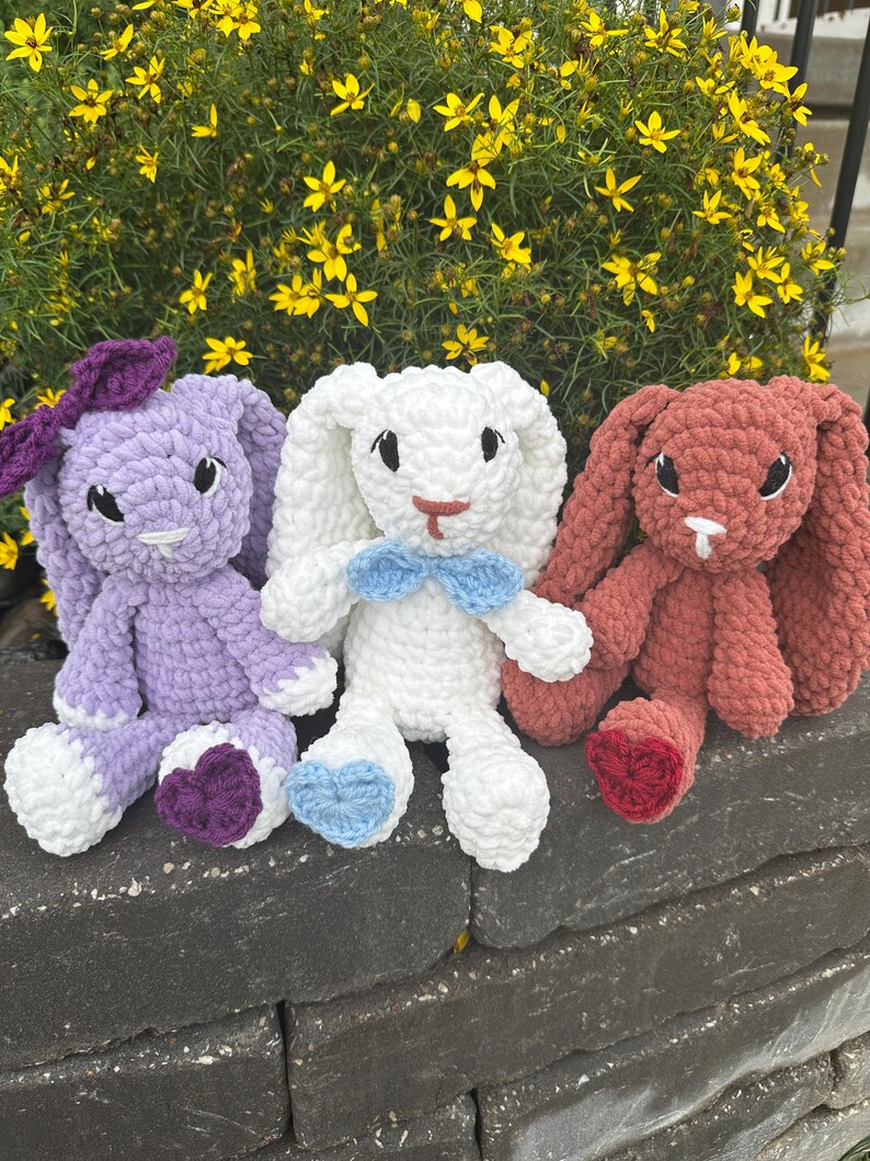 LOW SEW Bunny Crochet Pattern: PDF Digital Download - Etsy
