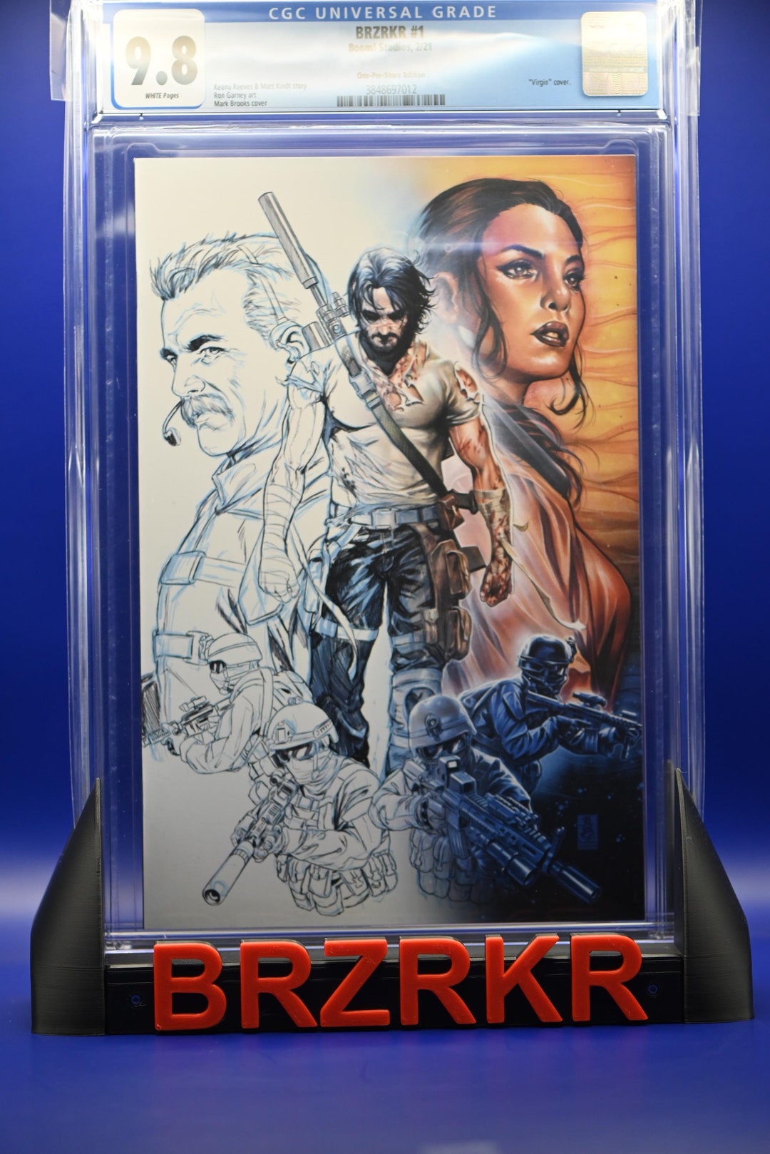 BRZRKR - Comic Stand - Etsy