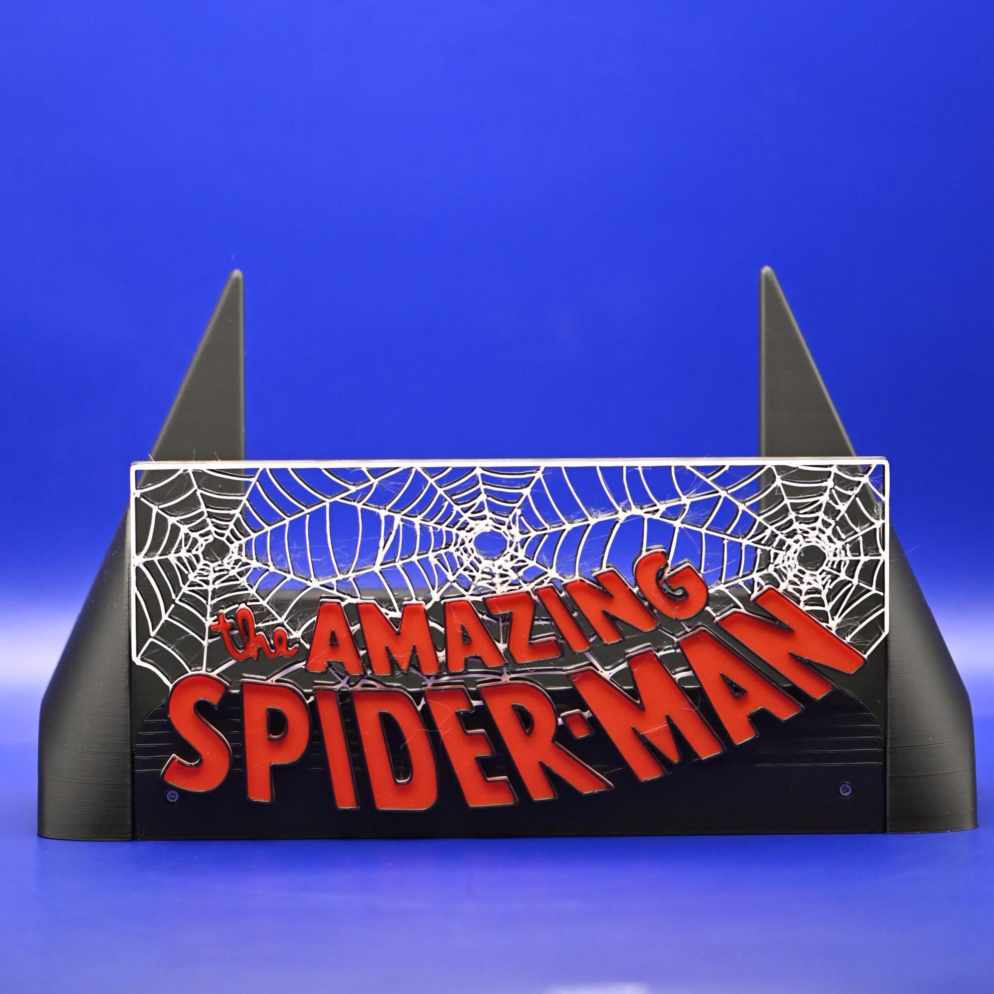 Amazing Spider-man - With Webs Comic Stand - Etsy