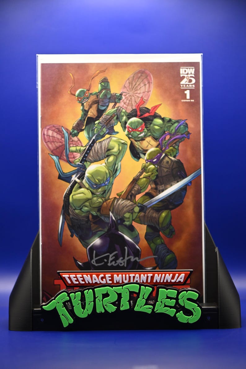 Teenage Mutant Ninja Turtles - Comic Stand - Etsy