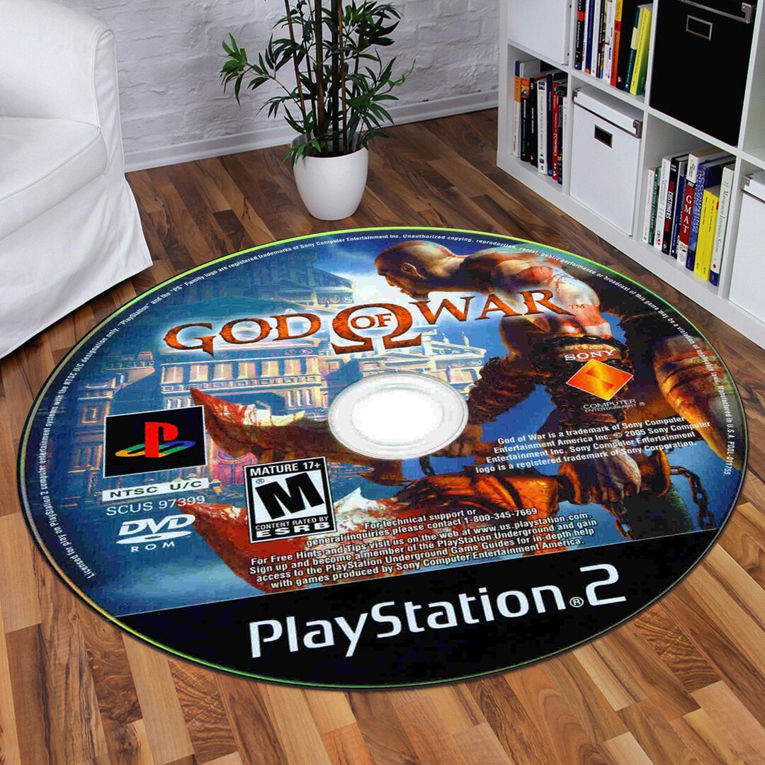 Game Cd Cover Rug,game Cover Rug,gifts for Gamers,round Rug,gameroom ...