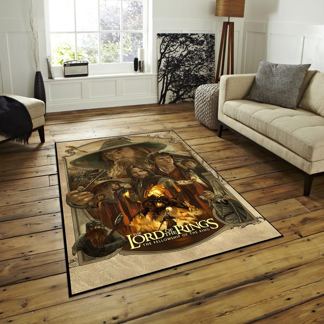 Lord of the Rings,lotr, Popular Movie Poster,poster Rug,movie Rug ...