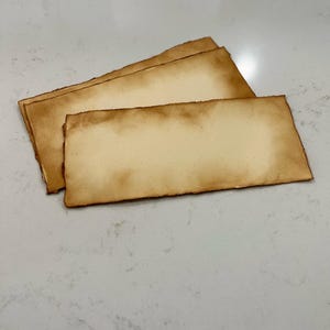 Voting Parchment Slips & Name Tags - Etsy