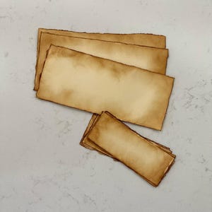 Voting Parchment Slips & Name Tags - Etsy