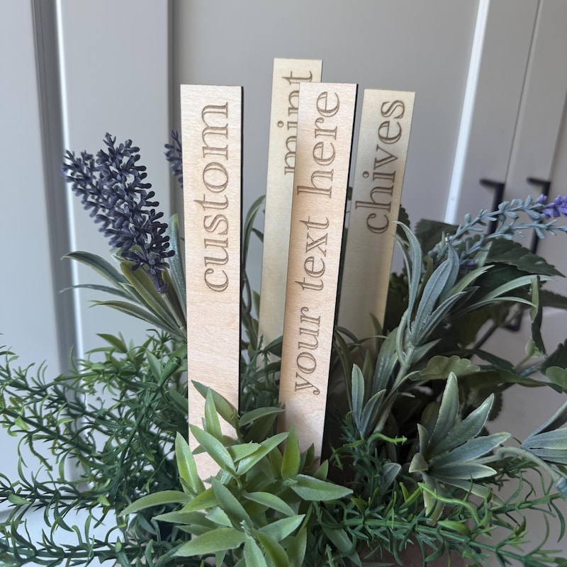 Custom Garden Stakes - Etsy