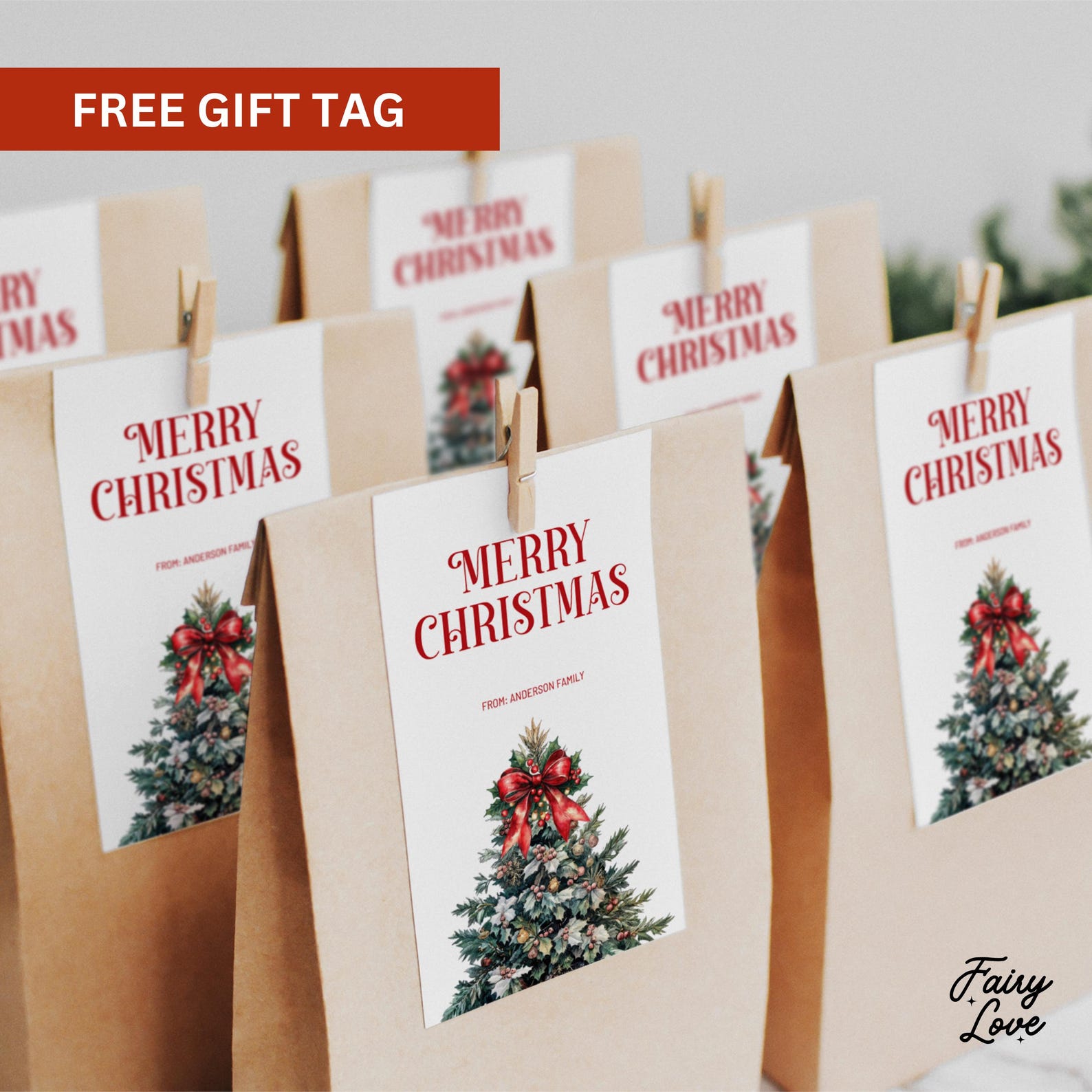 Editable Friendmas Party Invitation Template, Christmas Bow Invitation ...