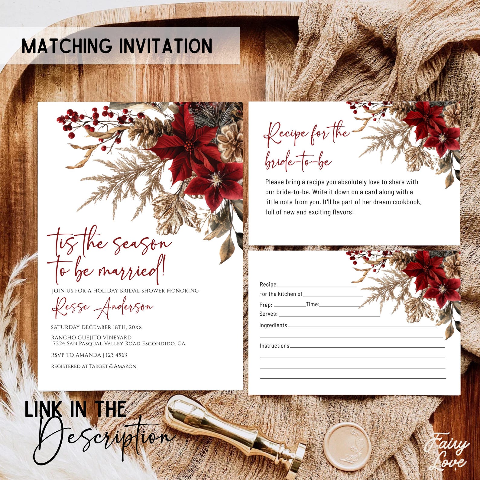 Editable Christmas Seating Chart Poster, Holiday Wedding Seating Chart ...