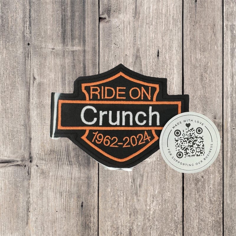 Biker Memorial Patch - Etsy