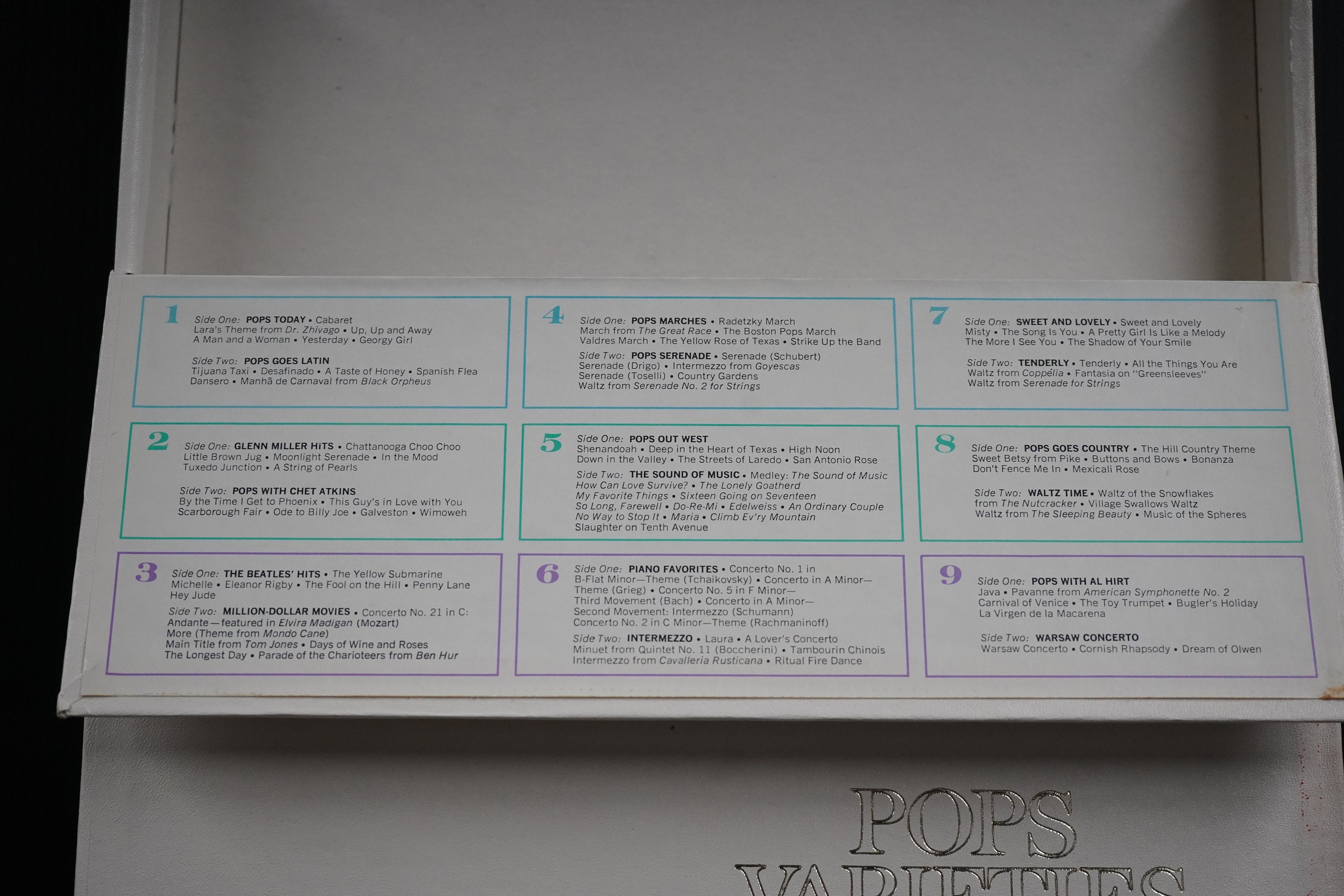 Vintage Vinyl Records Arthur Fielder & Boston Pops - Etsy