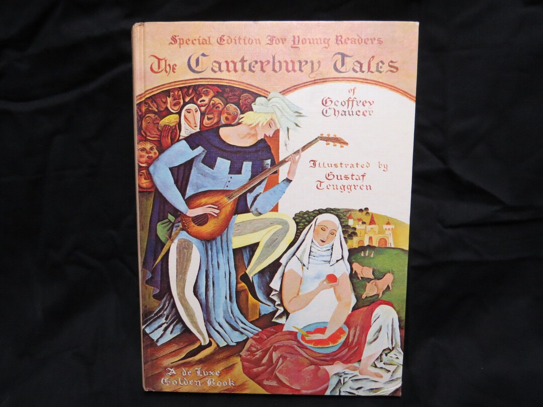 The Canterbury Tales. A De Luxe Golden Book. Special Edition 1961 - Etsy