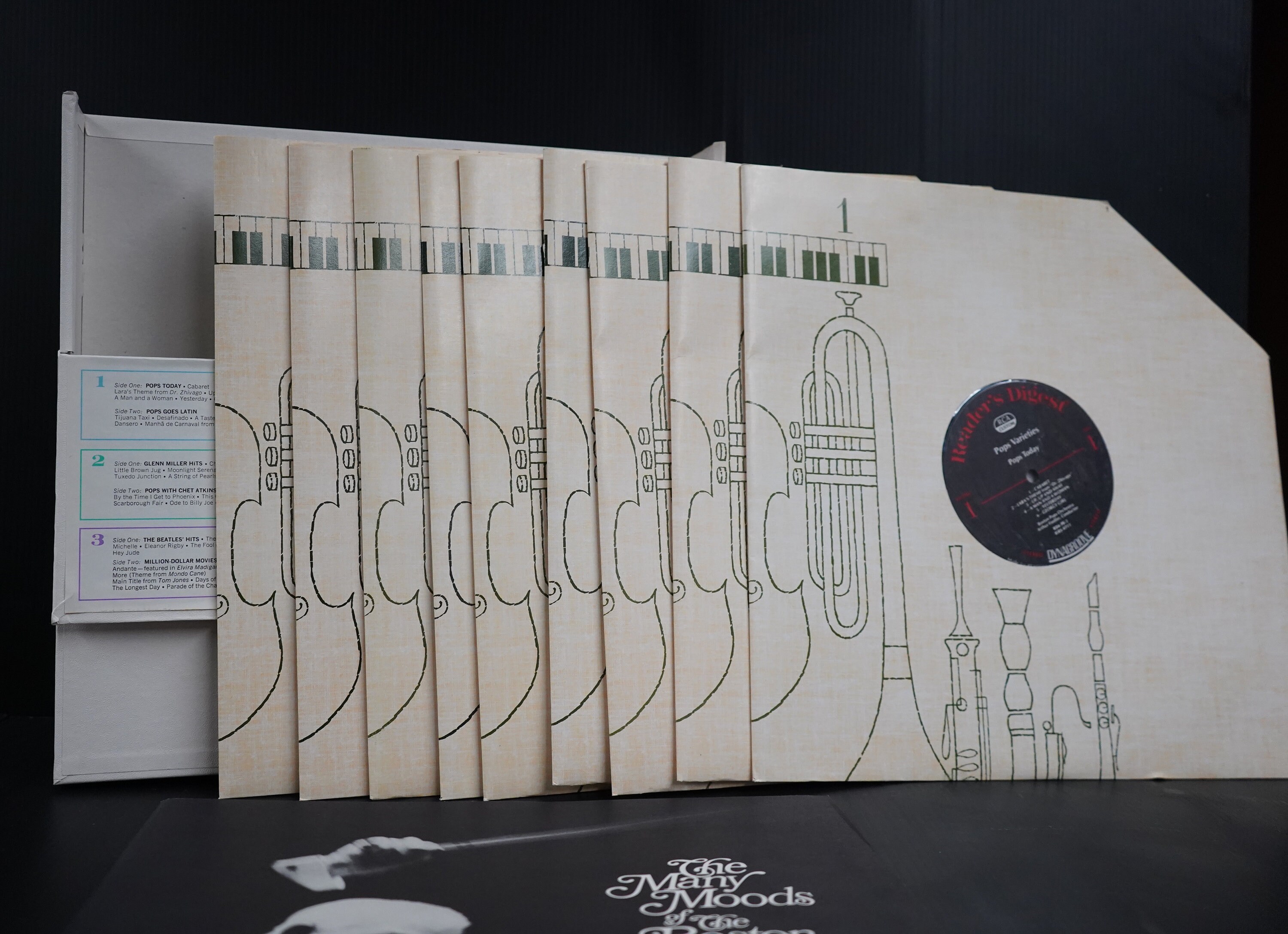 Vintage Vinyl Records Arthur Fielder & Boston Pops - Etsy