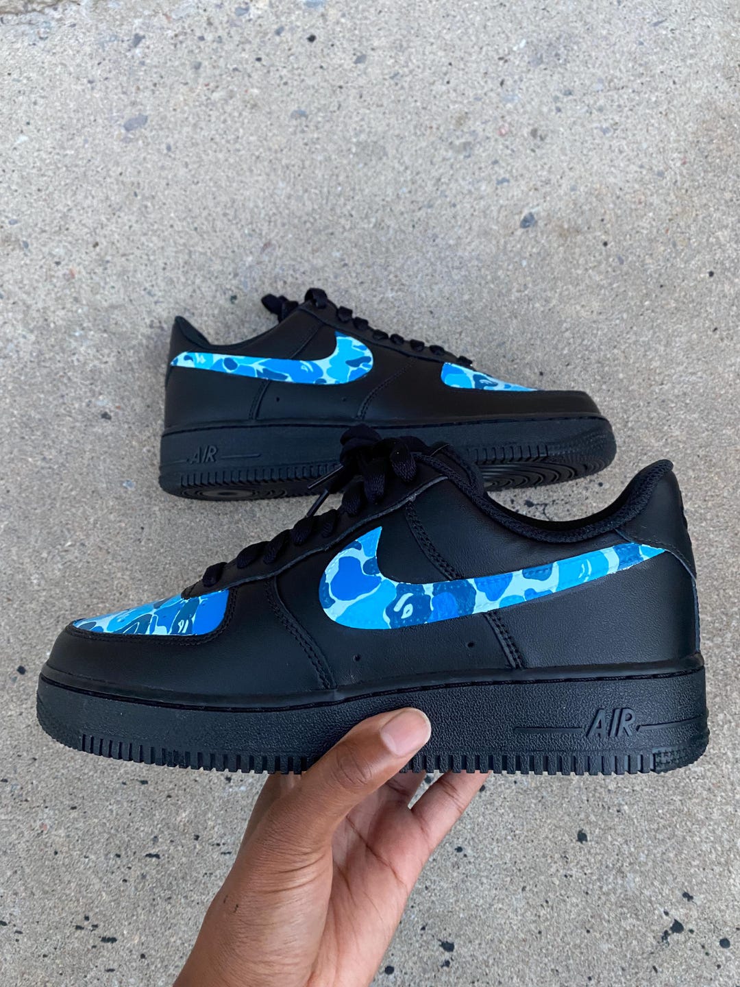Camo AF1 Custom Shoes - Etsy