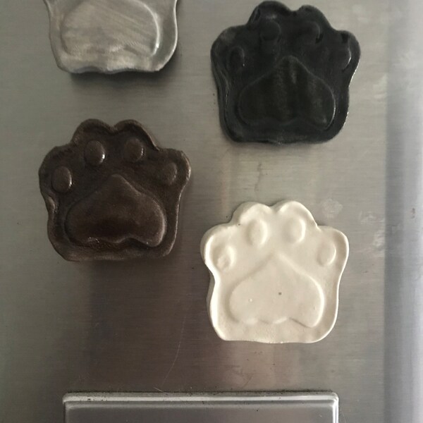 Paw Print Magnet - Etsy
