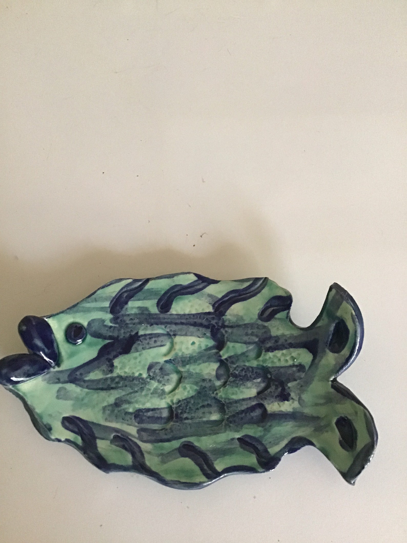 Ceramic Fish Spoon Rest Soap Dish-ring Holder-tea Light | Etsy