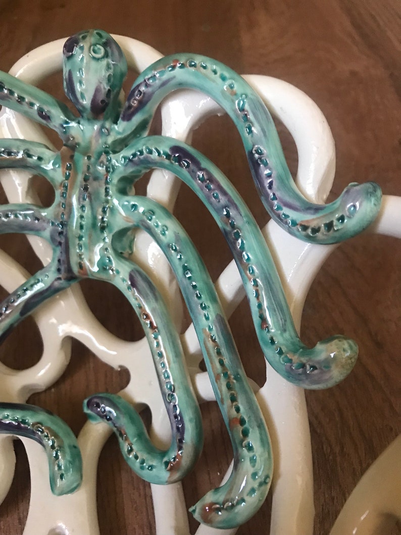 Octopus- Ceramic Bowl - Etsy