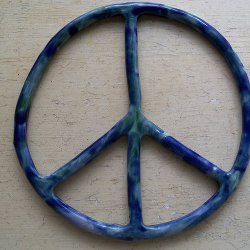 Fork Art Silverware Peace Sign Sculpture - Etsy