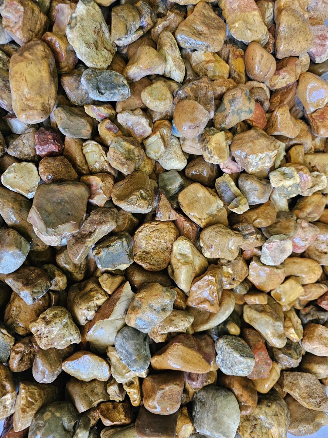 Tennessee Paint Rock: Raw Jasper Agate Stones for Tumbling - Etsy