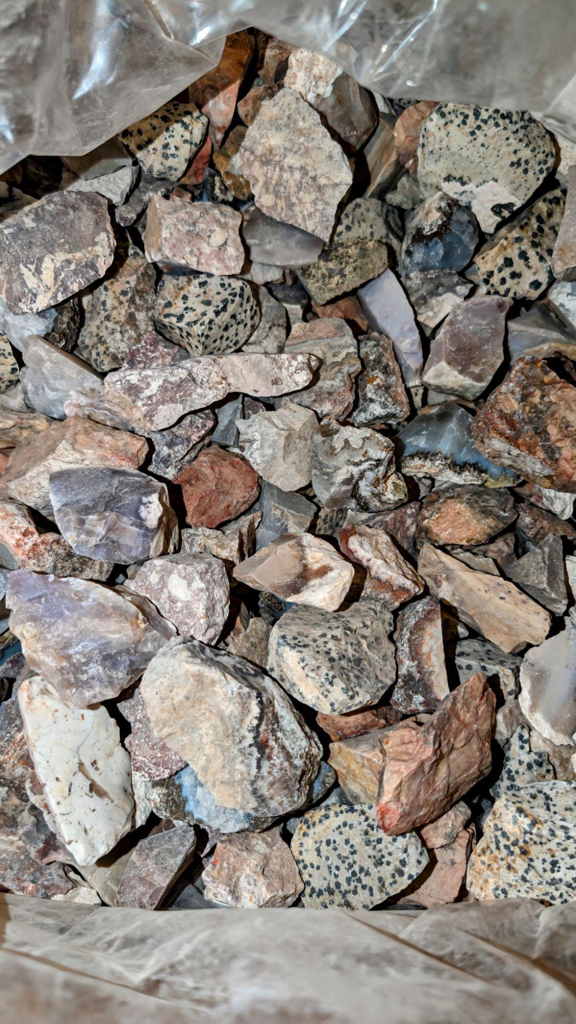 SALE - Mexican Tumbling Rough | Mixed Agate & Jasper | Bulk Rock for ...
