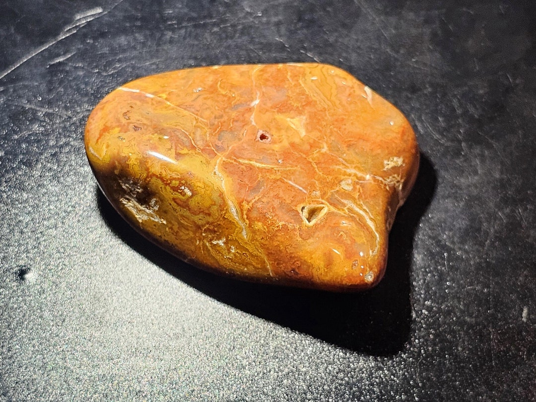 Rare Tennessee Paint Rock Agate – Tumbled and Polished - Etsy
