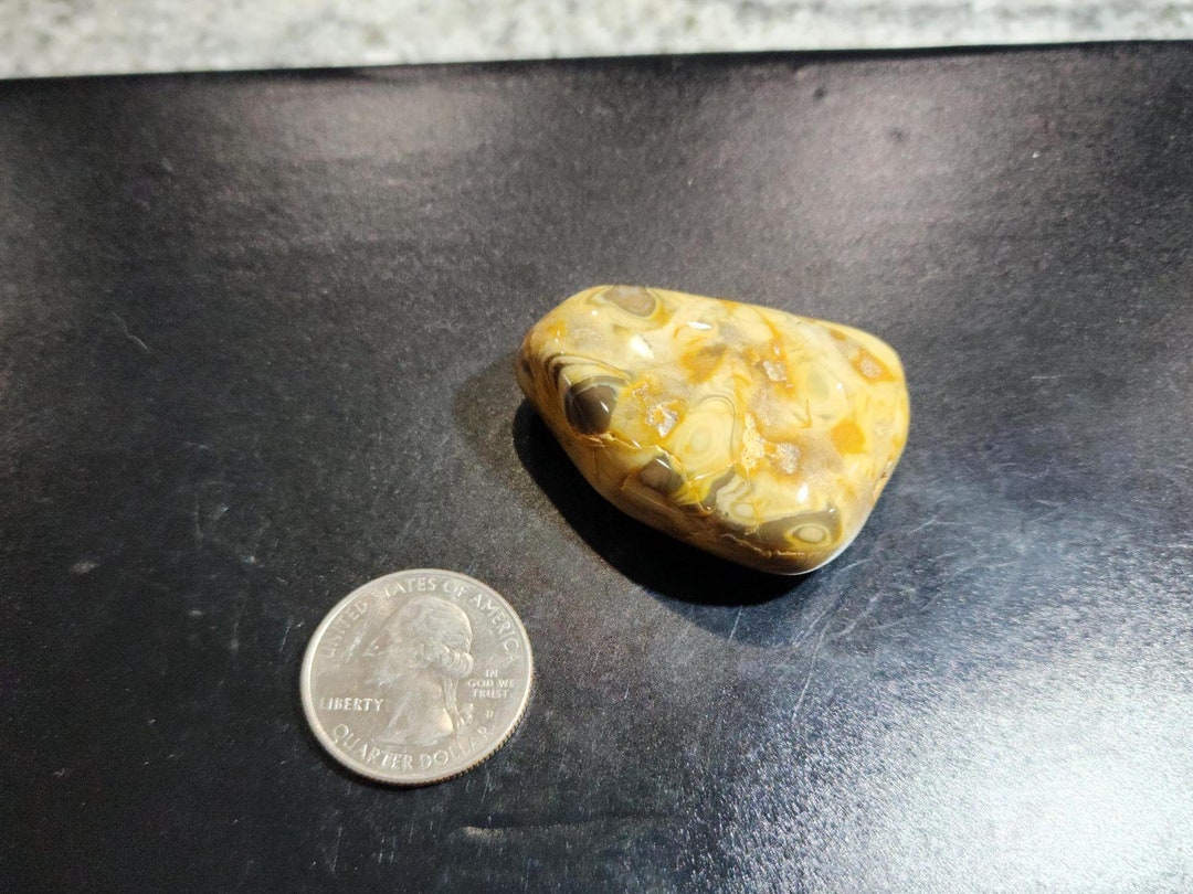 Rare Tennessee Paint Rock Agate – Tumbled and Polished - Etsy
