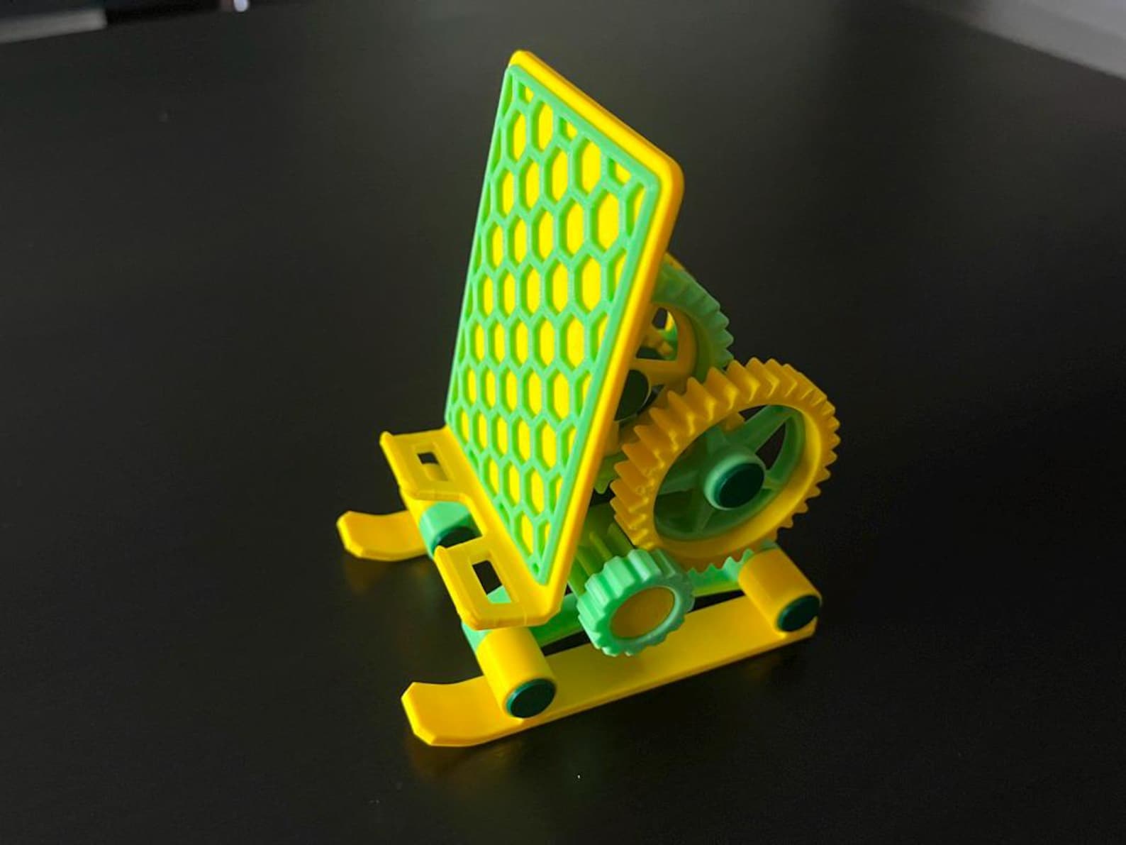 3D Print Files - Digital Download - Geared Smartphone Adjustable Angle Stand Holder. Cell Phone ...