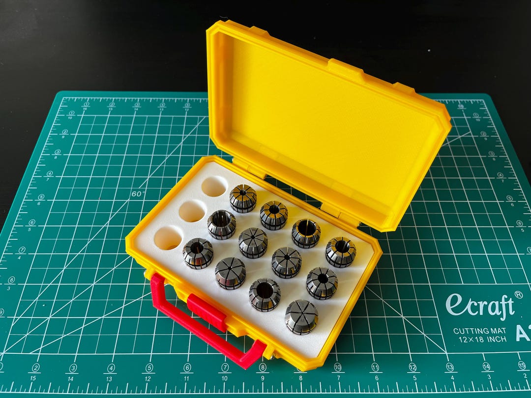 3D Printable ER16 ER20 ER25 Collet Storage Box - STL Files - Etsy