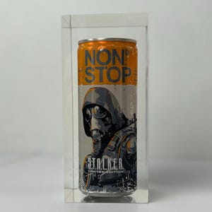 STALKER Themed Resin Art: Energy Drink Can Encased in Resin, Chernobyl ...