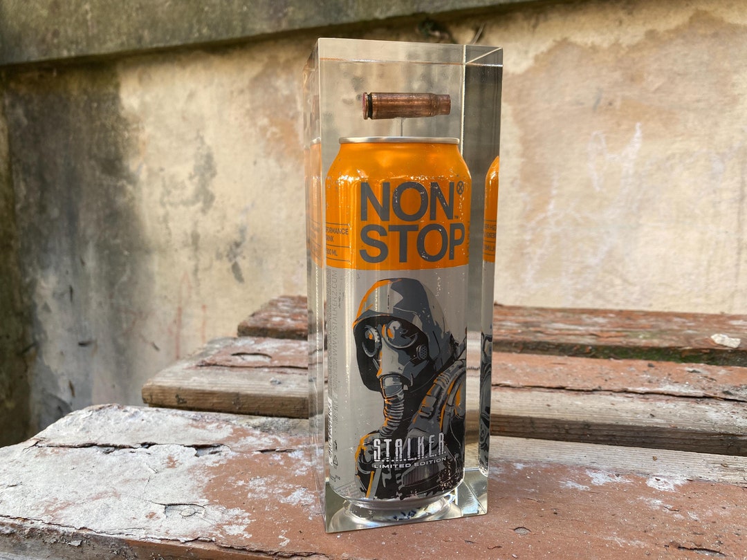 Resin Encased STALKER Energy Drink With Bullet Limited Edition Gaming ...