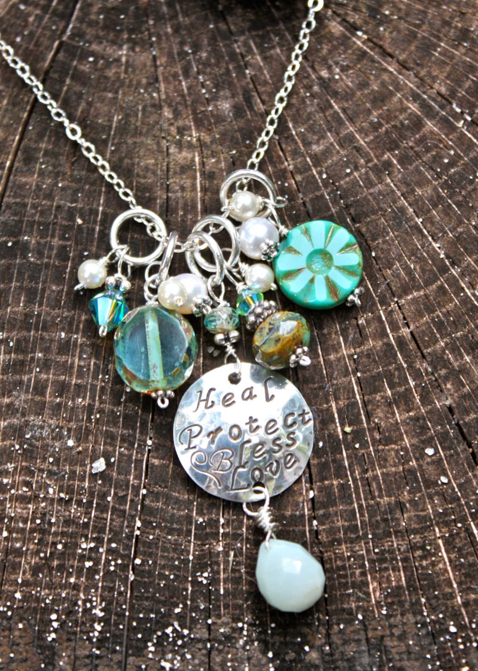 Cluster Charm Necklaces May Be Personalized - Etsy